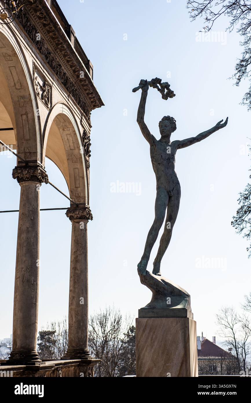 Summer Palace of Queen Anne, Renaissance villa Belvedere in the Royal ...