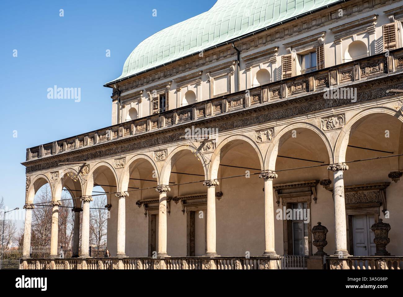 Summer Palace of Queen Anne, Renaissance villa Belvedere in the Royal ...