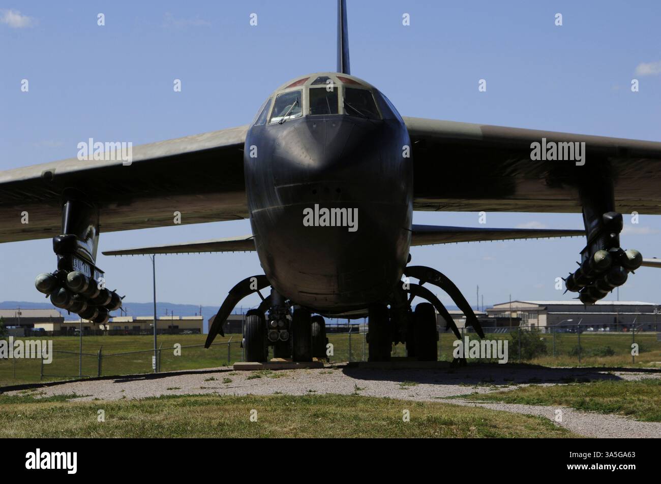 Boeing B-52D Stratofortress. Long-range, jet-powered heavy strategic ...