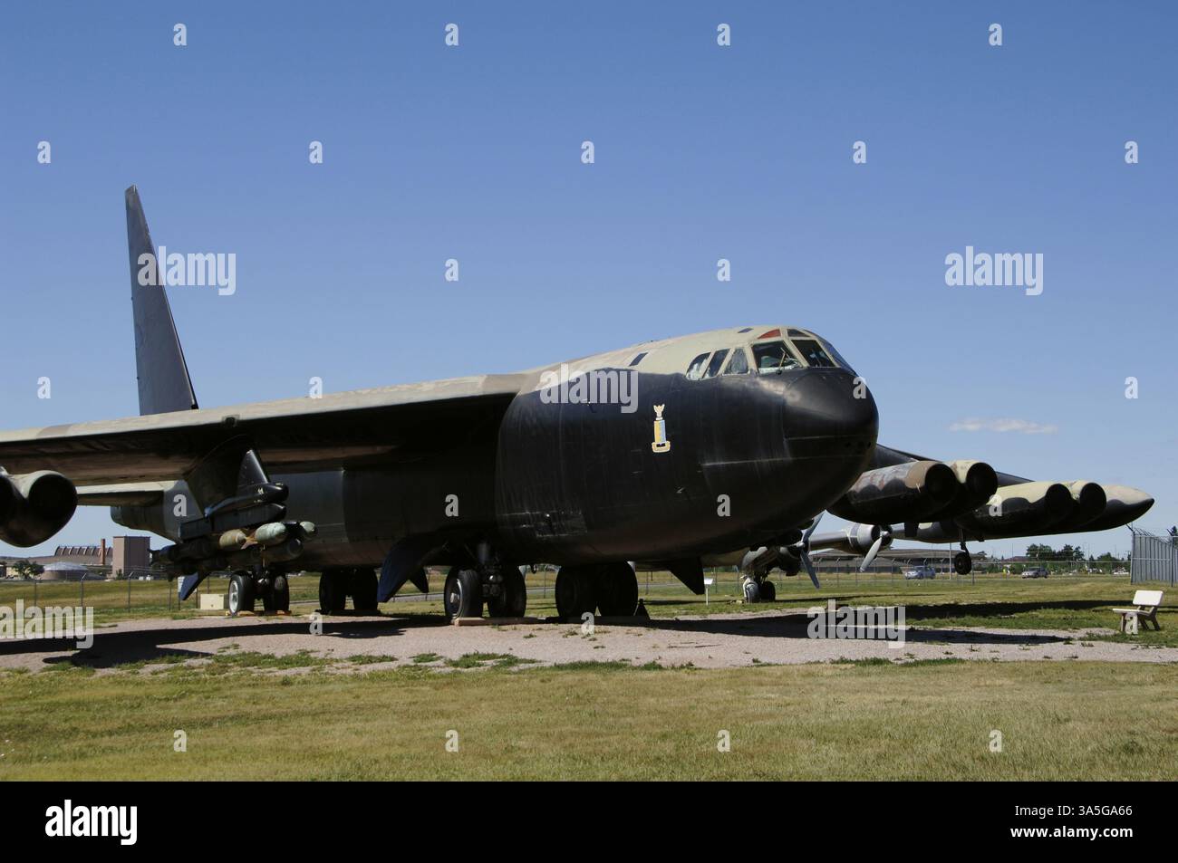 Boeing B-52D Stratofortress. Long-range, jet-powered heavy strategic ...