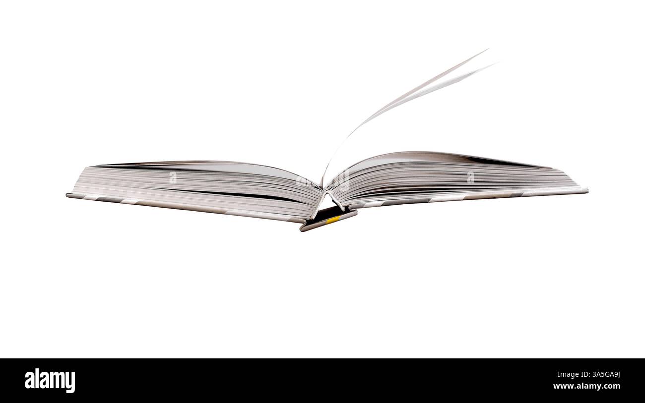 Flipping through pages Cut Out Stock Images & Pictures - Alamy