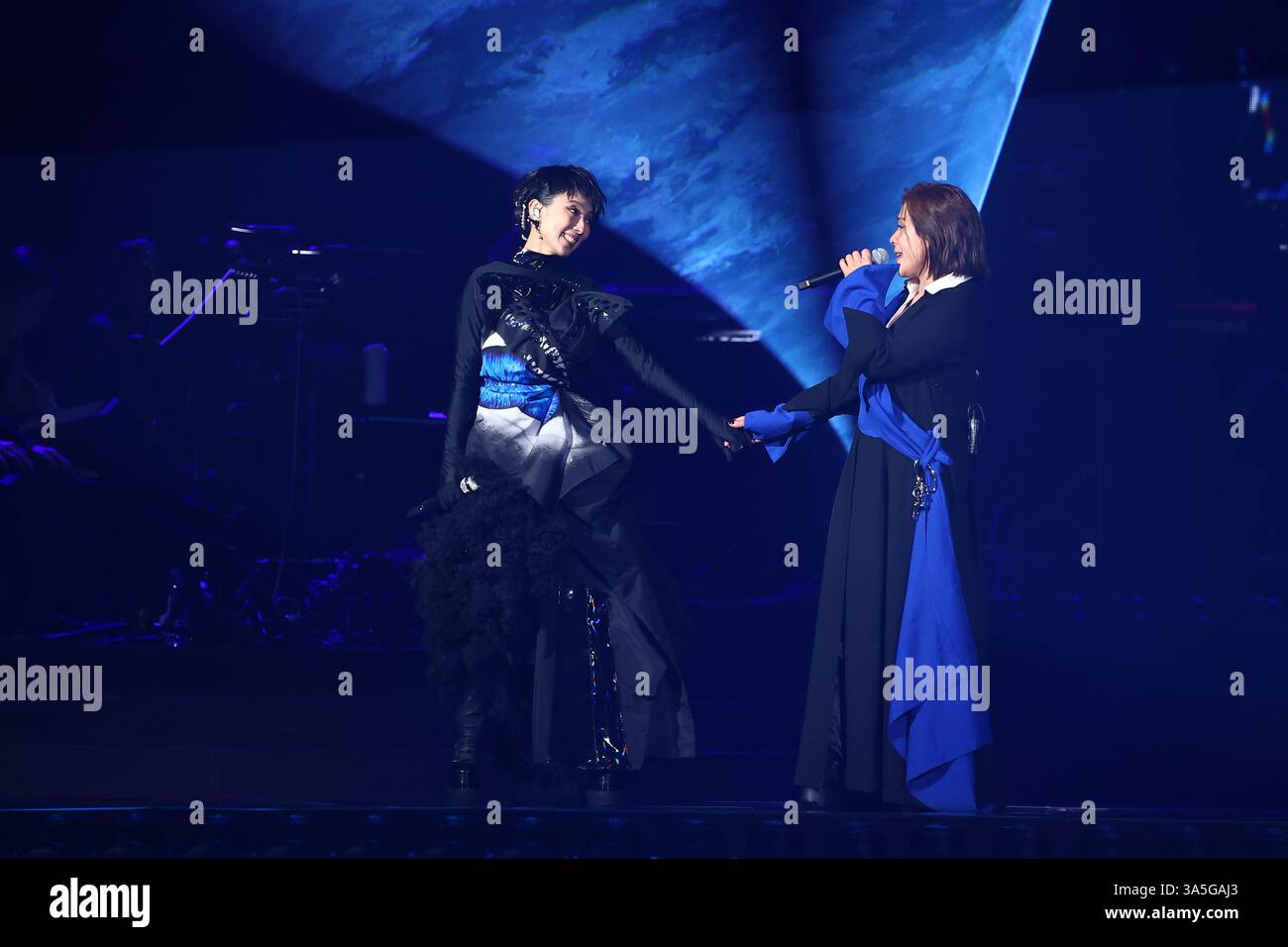 TAIPEI, CHINA - MARCH 22, 2025 - Malaysian female singer Penny Tai ...