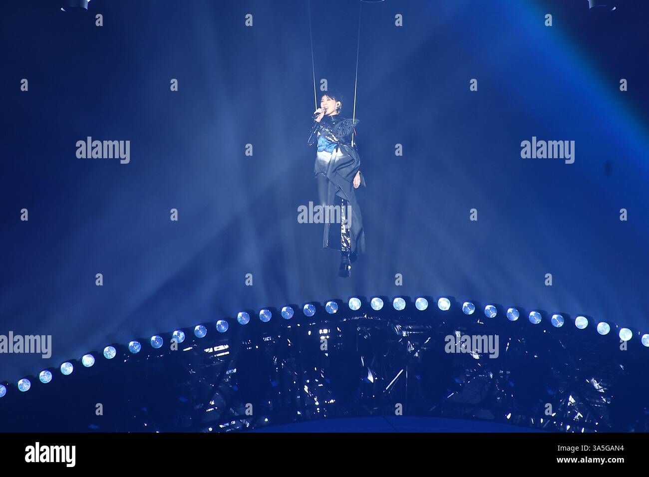 TAIPEI, CHINA - MARCH 22, 2025 - Malaysian female singer Penny Tai ...