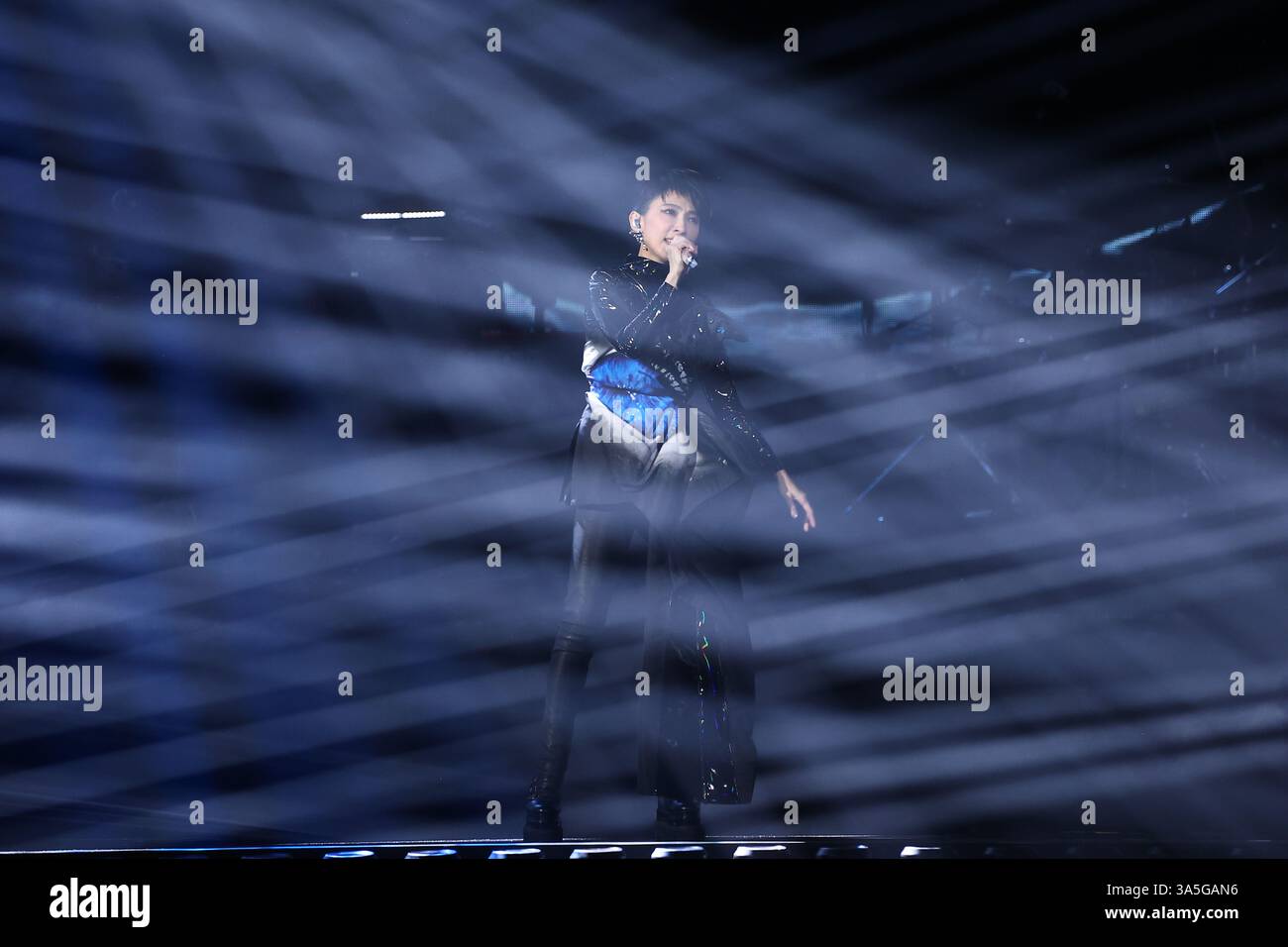 TAIPEI, CHINA - MARCH 22, 2025 - Malaysian female singer Penny Tai ...