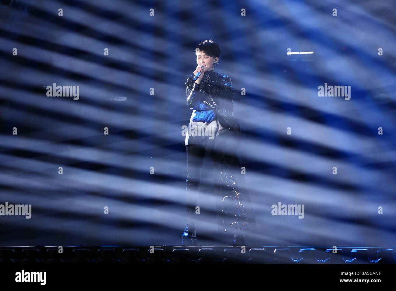 TAIPEI, CHINA - MARCH 22, 2025 - Malaysian female singer Penny Tai ...