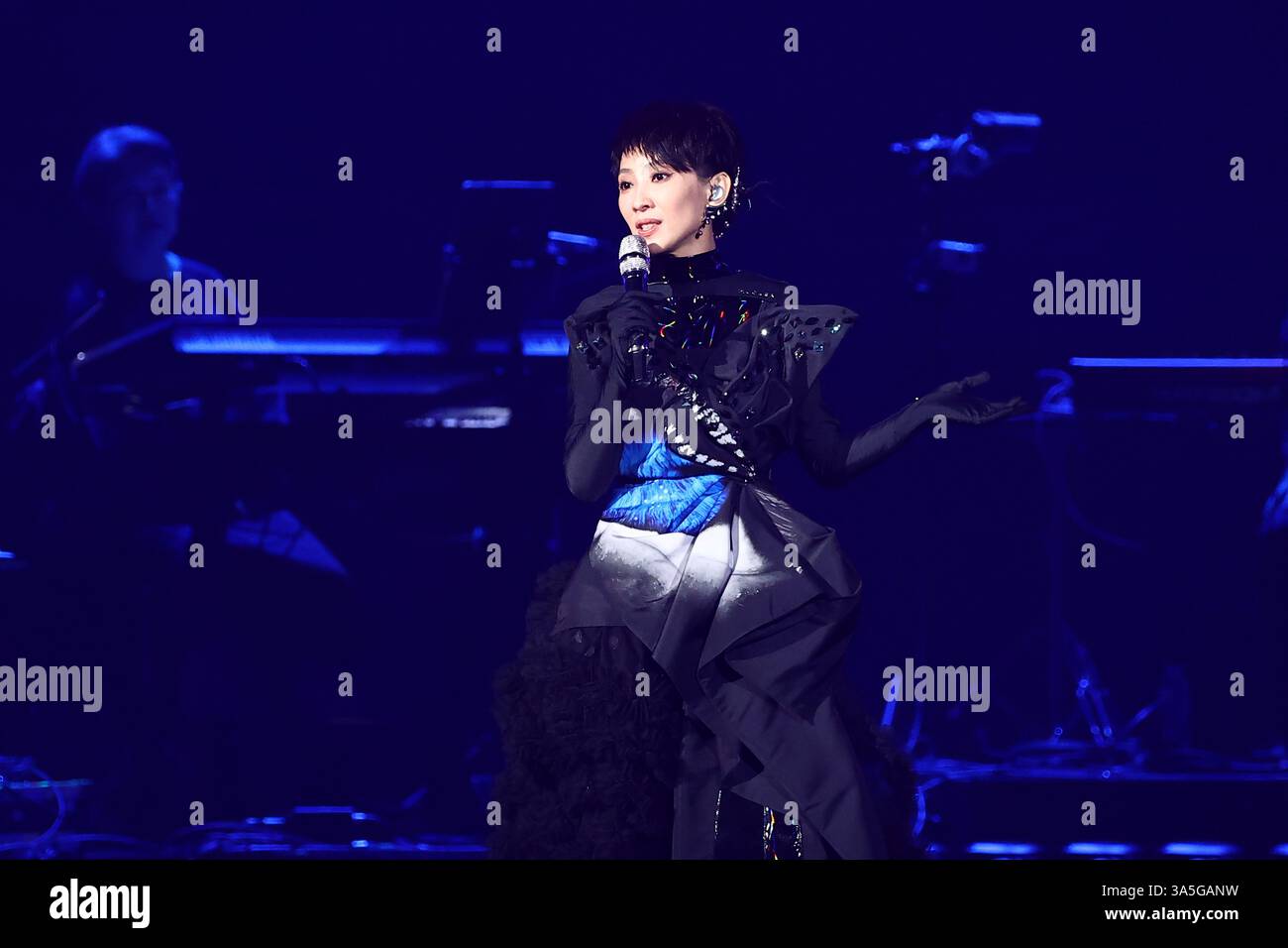 TAIPEI, CHINA - MARCH 22, 2025 - Malaysian female singer Penny Tai ...