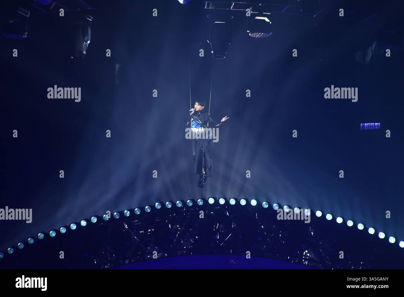 TAIPEI, CHINA - MARCH 22, 2025 - Malaysian female singer Penny Tai ...