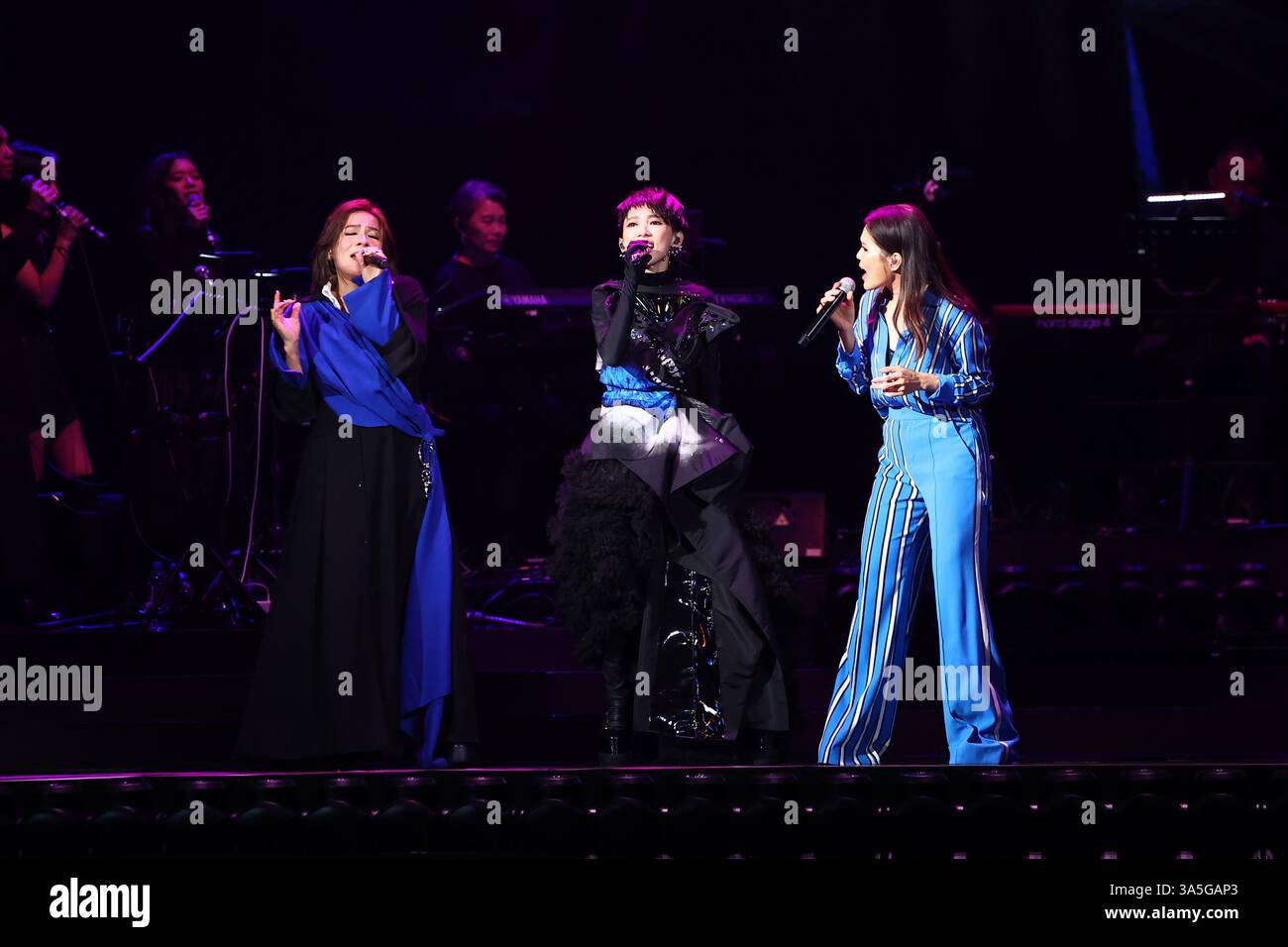 TAIPEI, CHINA - MARCH 22, 2025 - Malaysian female singer Penny Tai ...