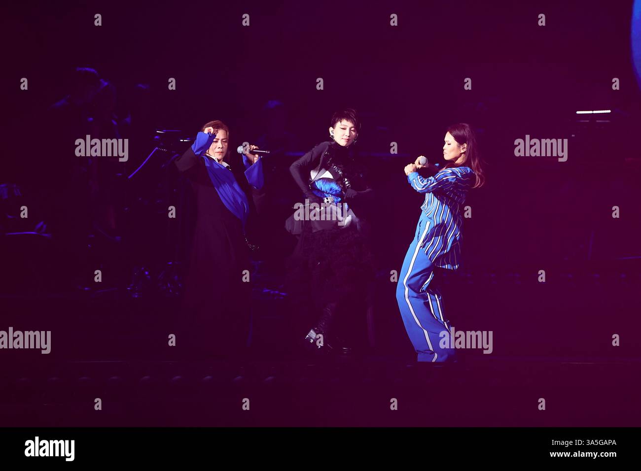 TAIPEI, CHINA - MARCH 22, 2025 - Malaysian female singer Penny Tai ...