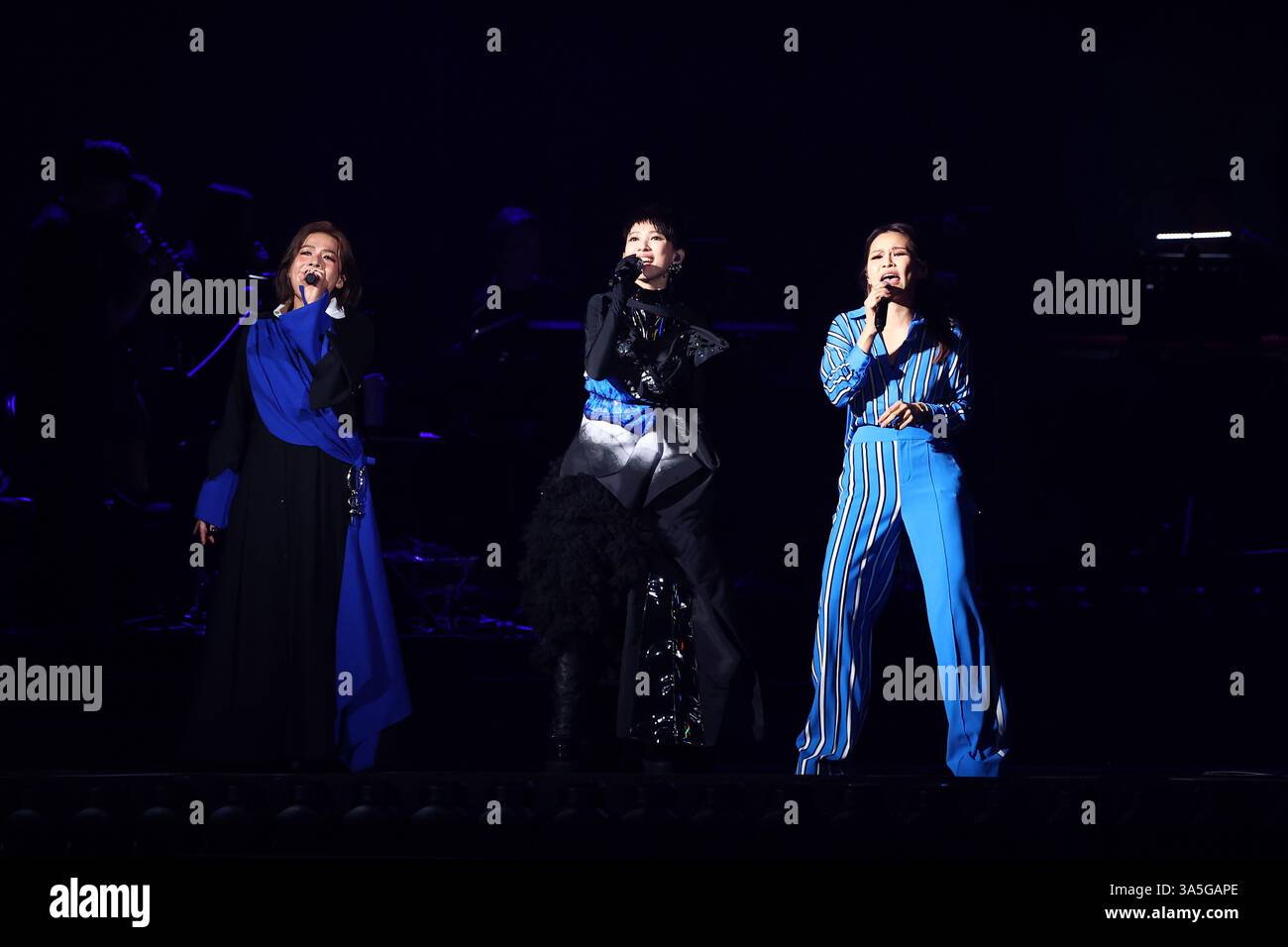 TAIPEI, CHINA - MARCH 22, 2025 - Malaysian female singer Penny Tai ...