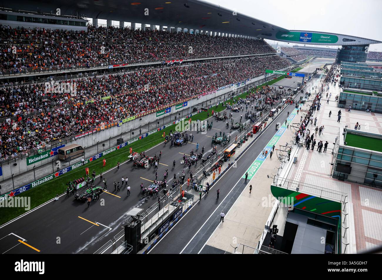 Shanghai, Chine. 23rd Mar, 2025. General view of the grid, ambience ...