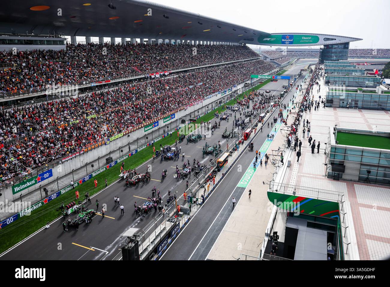 Shanghai, Chine. 23rd Mar, 2025. General view of the grid, ambience ...