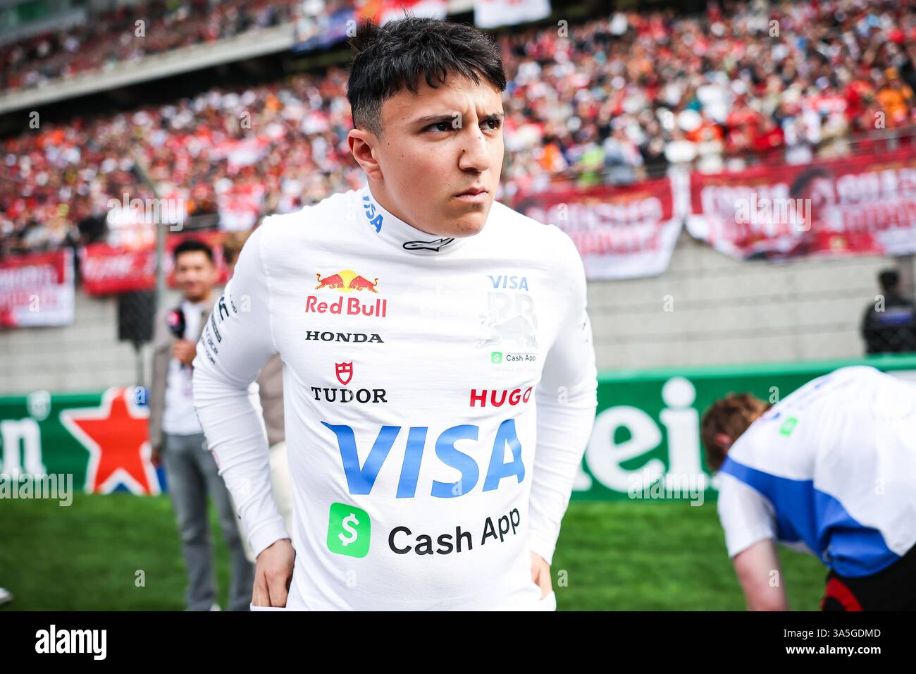 HADJAR Isack (fra), Visa Cash App RB F1 Team VCARB02, portrait during the Formula 1 Heineken ...