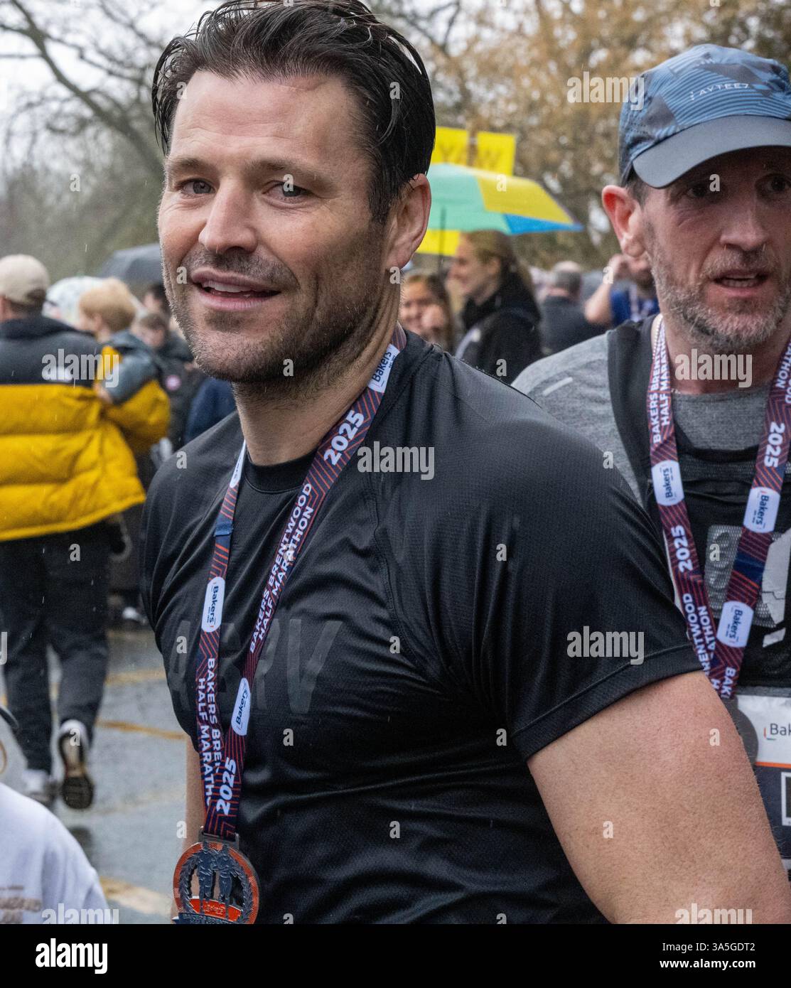 Brentwood Essex 23rd Mar 2025 Brentwood Charity half marathon ...