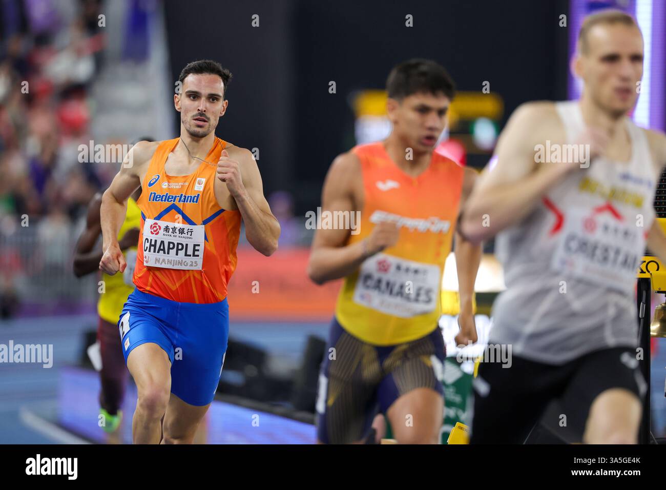 NANJING, CHINA - MARCH 23: Samuel Chapple of the Netherlands competing ...