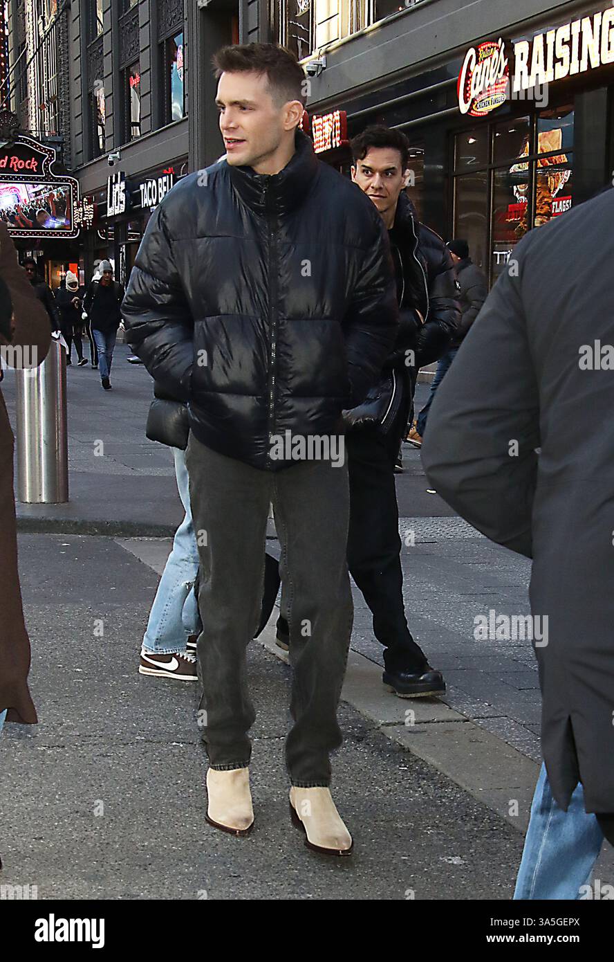 NEW YORK, NY- March 21: Andrew Burnap seen at GMA3 on March 21, 2025 in ...