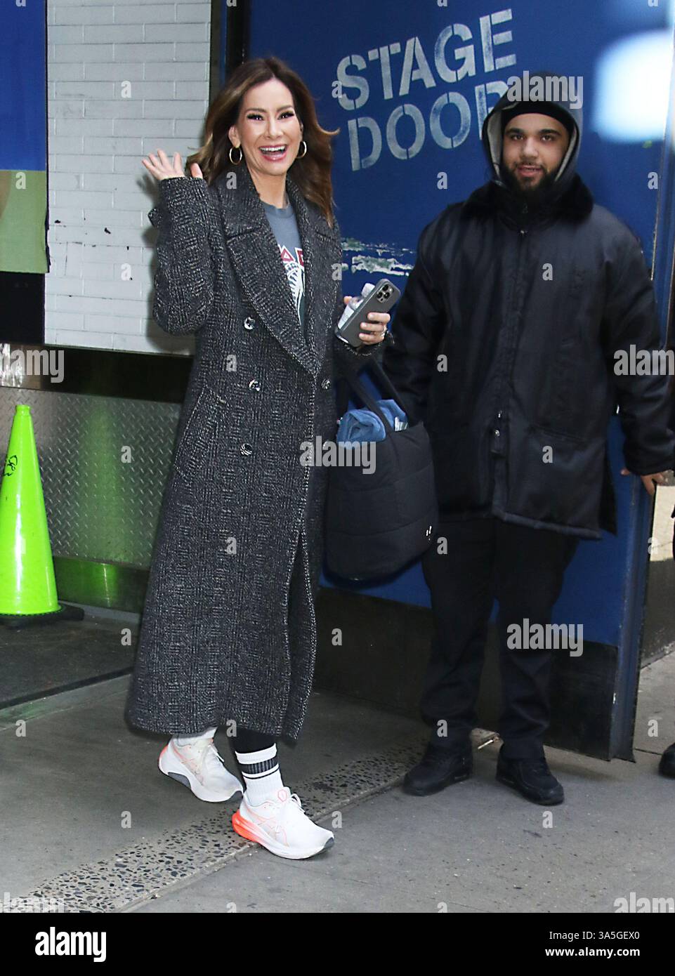 March 21, 2025 Rebecca Jarvis on Good Morning America in New York ...