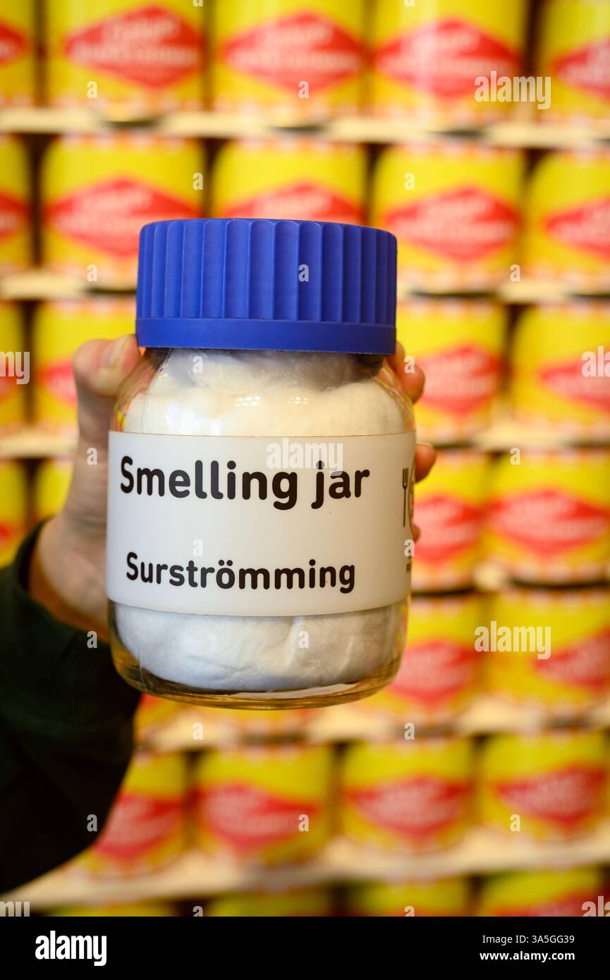 Oskars surstromming can pattern Disgusting Food Museum Malmo Sweden 22. ...