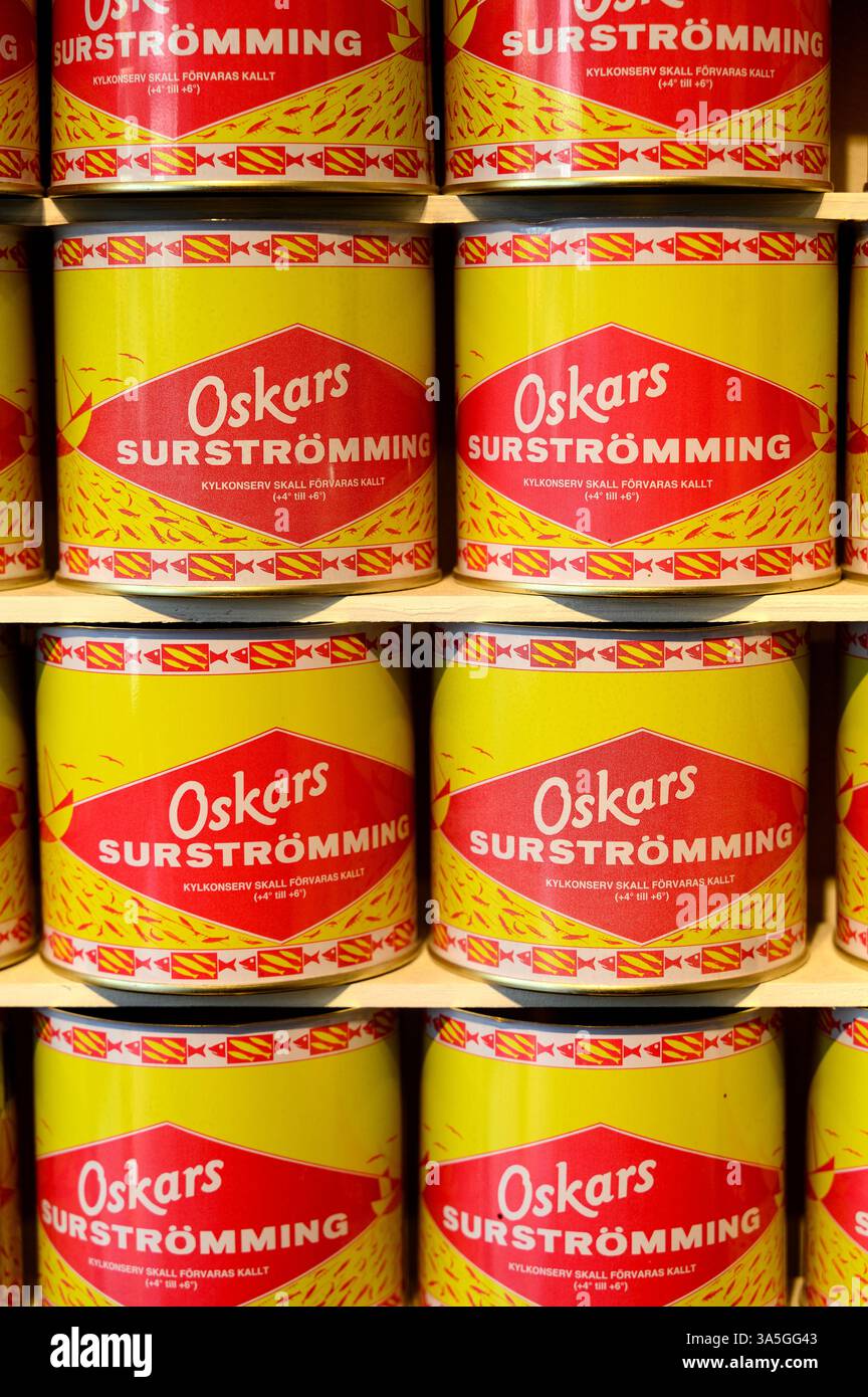 Oskars surstromming can pattern Disgusting Food Museum Malmo Sweden 22. ...