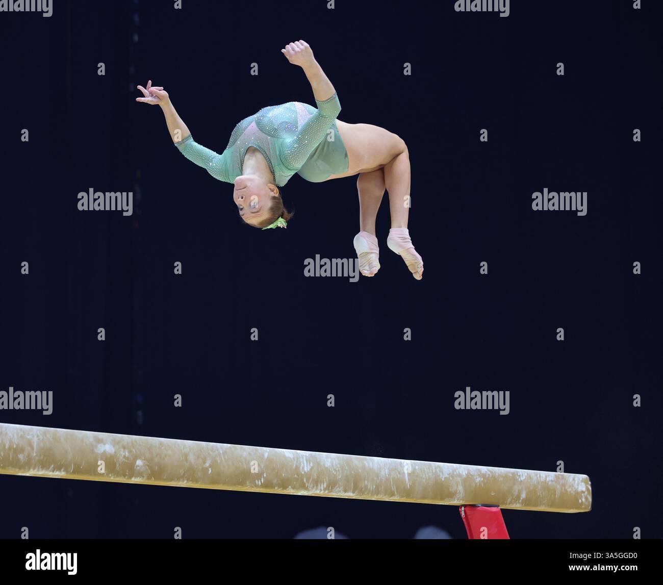 22nd March 2025, M&S Bank Arena, Liverpool, England; British Gymnastics ...