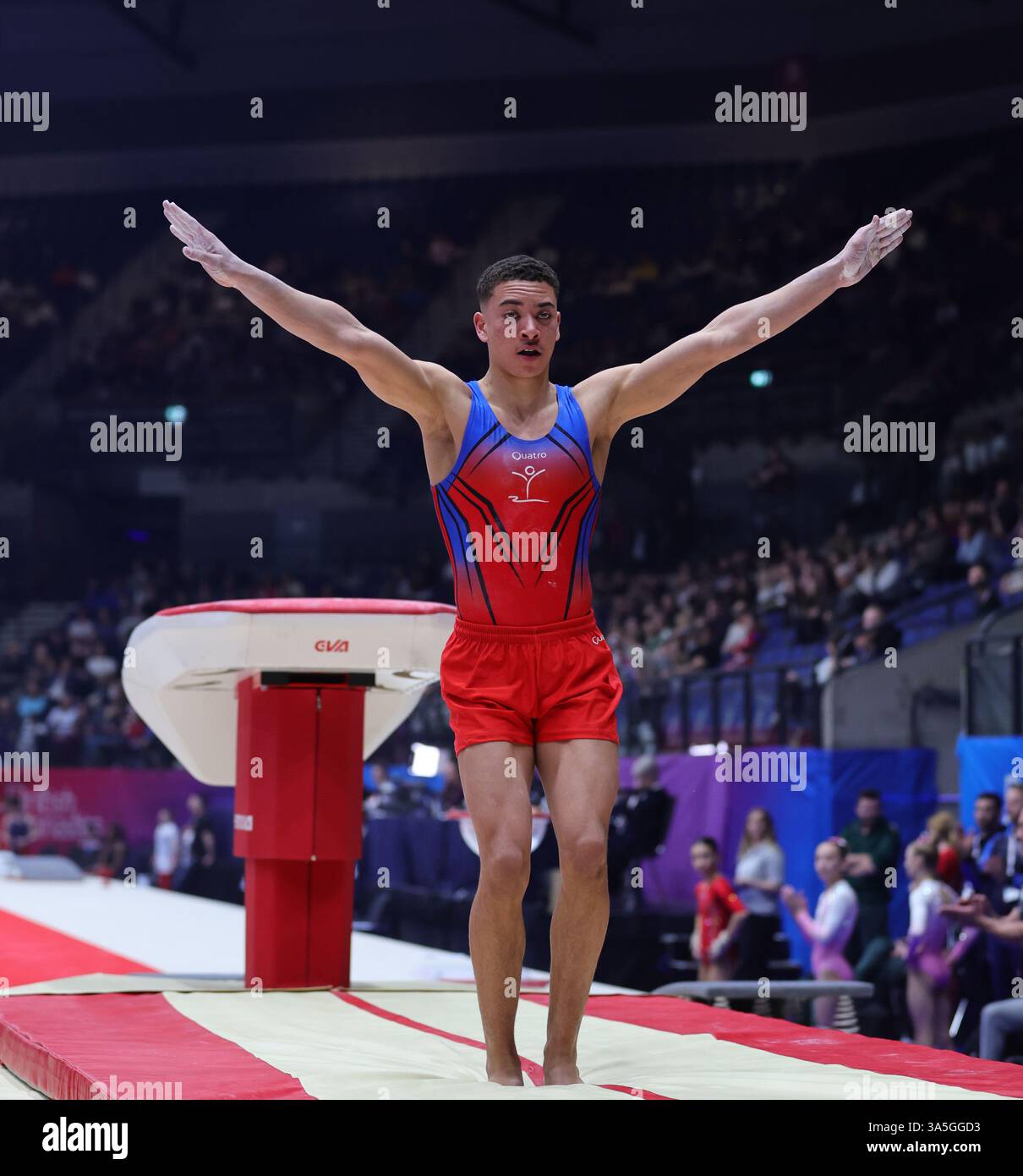 22nd March 2025, M&S Bank Arena, Liverpool, England; British Gymnastics ...