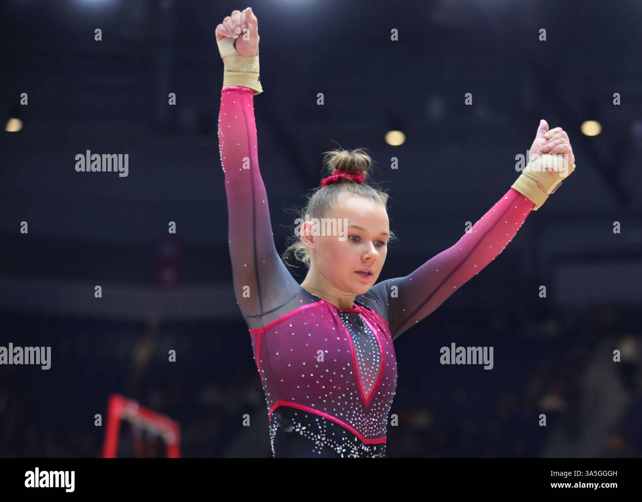 22nd March 2025, M&S Bank Arena, Liverpool, England; British Gymnastics ...