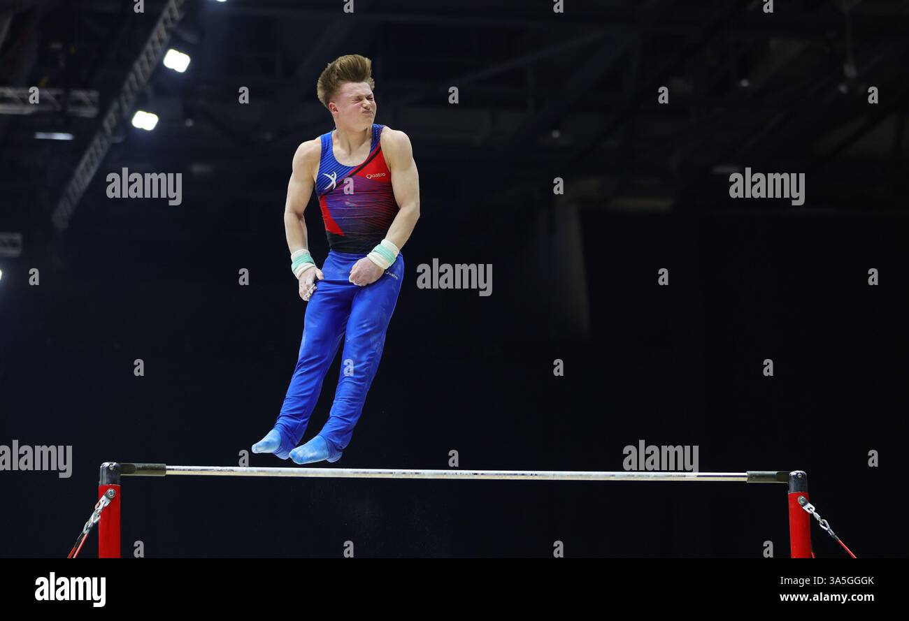 22nd March 2025, M&S Bank Arena, Liverpool, England; British Gymnastics ...