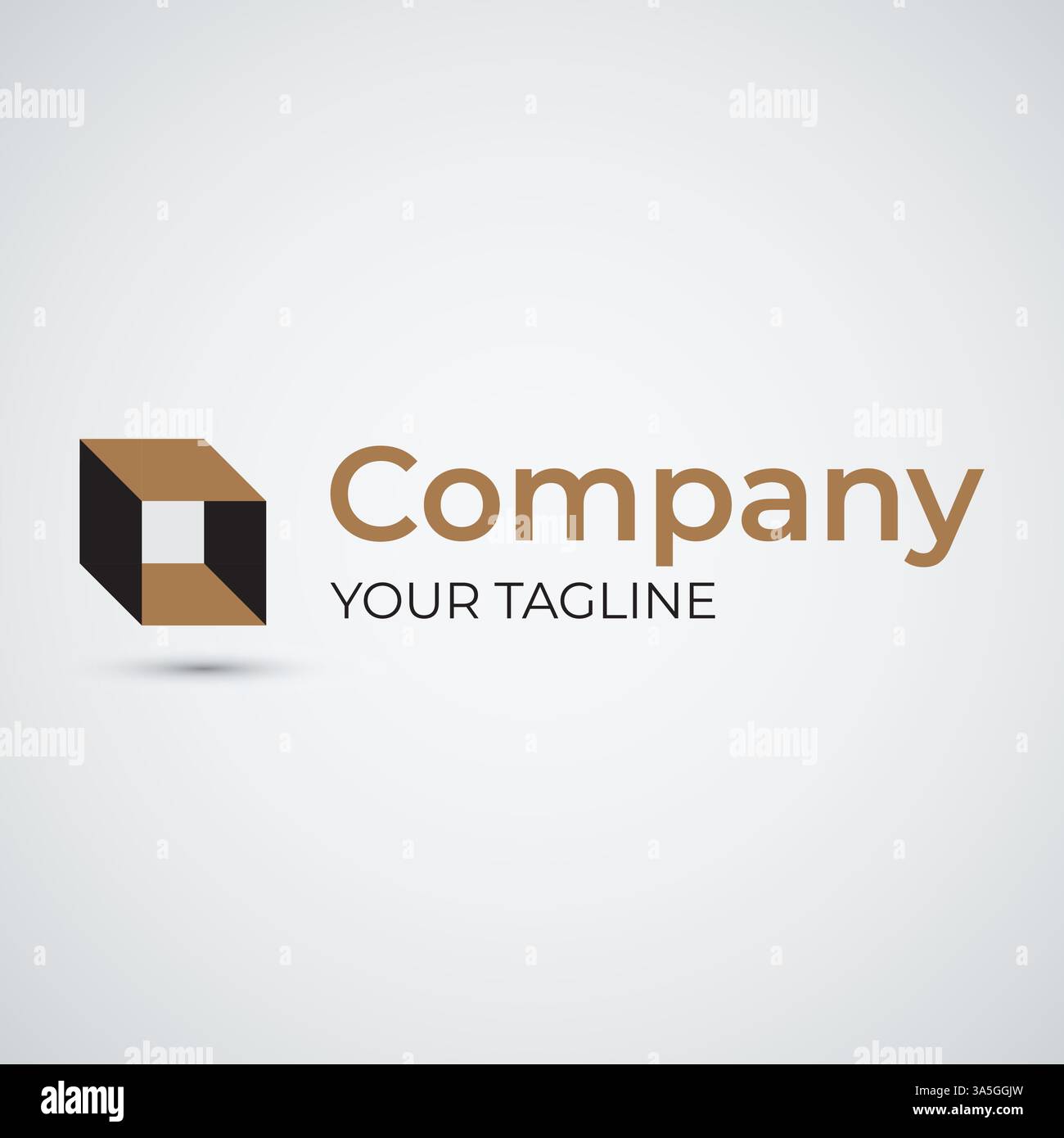 abstract logo squares box for company design Stock Vector Image & Art ...