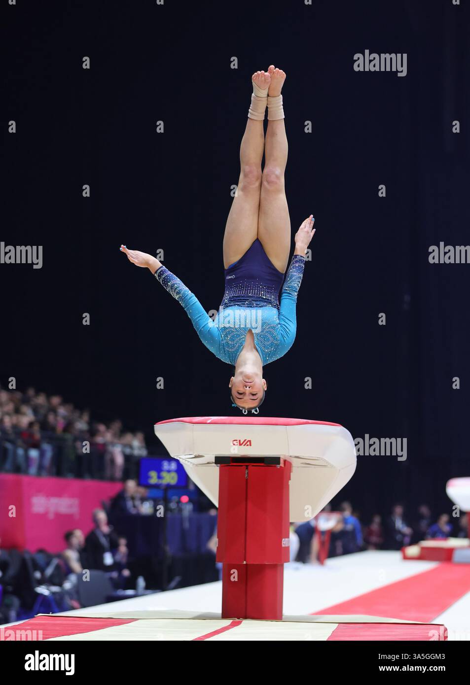 22nd March 2025, M&S Bank Arena, Liverpool, England; British Gymnastics ...
