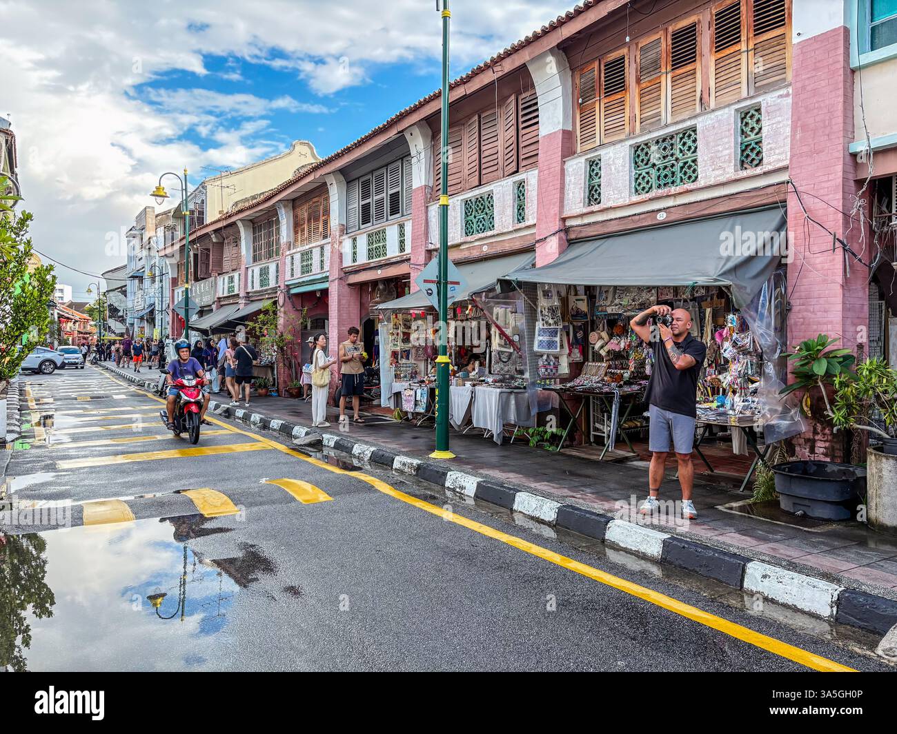 Armenian Street in George Town. This popular street has shops selling ...