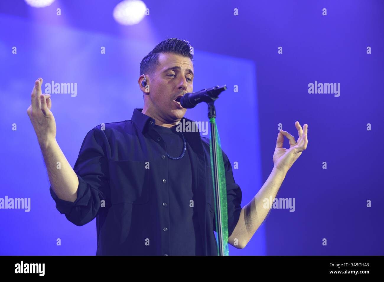 Italian singer-songwriter and multi-instrumentalist Francesco Gabbani ...