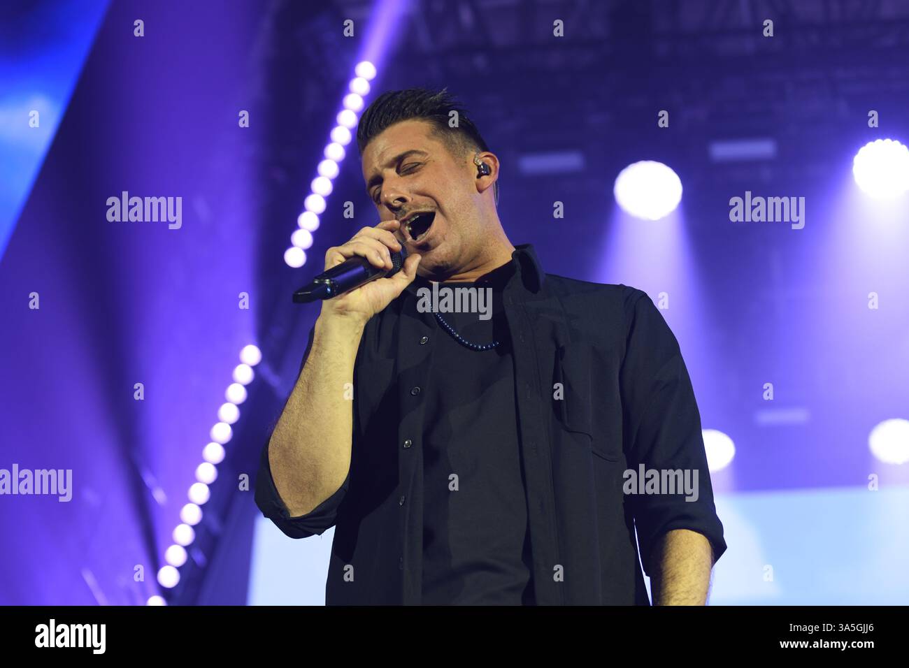 March 22, 2025, Padua, Italy, Italy: Italian singer-songwriter and ...