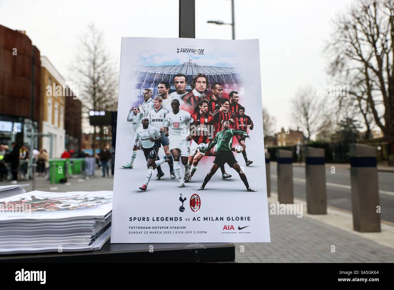 Tottenham Hotspur Stadium, London, UK. 23rd Mar, 2025. Tottenham ...