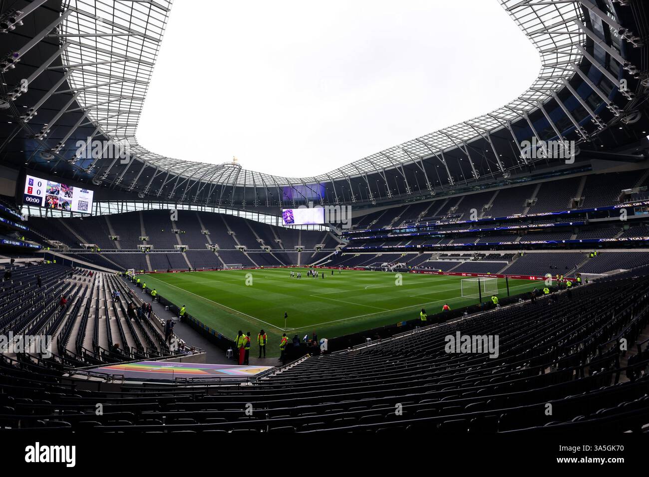 Tottenham Hotspur Stadium, London, UK. 23rd Mar, 2025. Tottenham ...