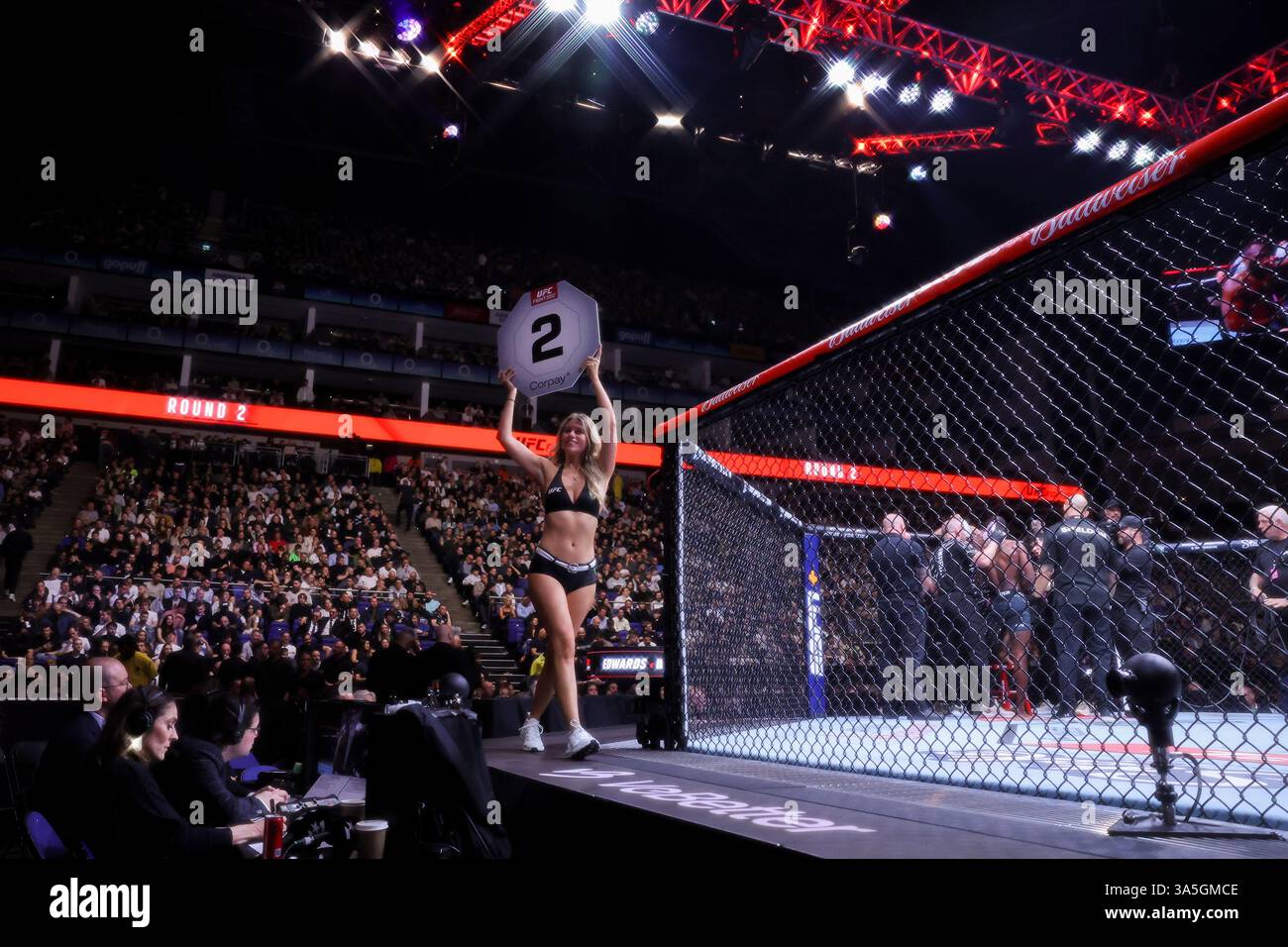 22nd March 2025; O2 Arena, London, England; UFC Fight Night London ...