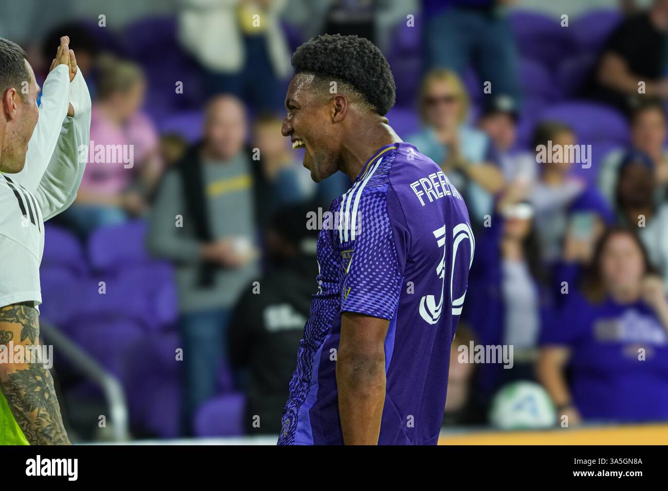 Orlando, Florida, USA, March 22, 2025, Orlando City SC right back Alex ...