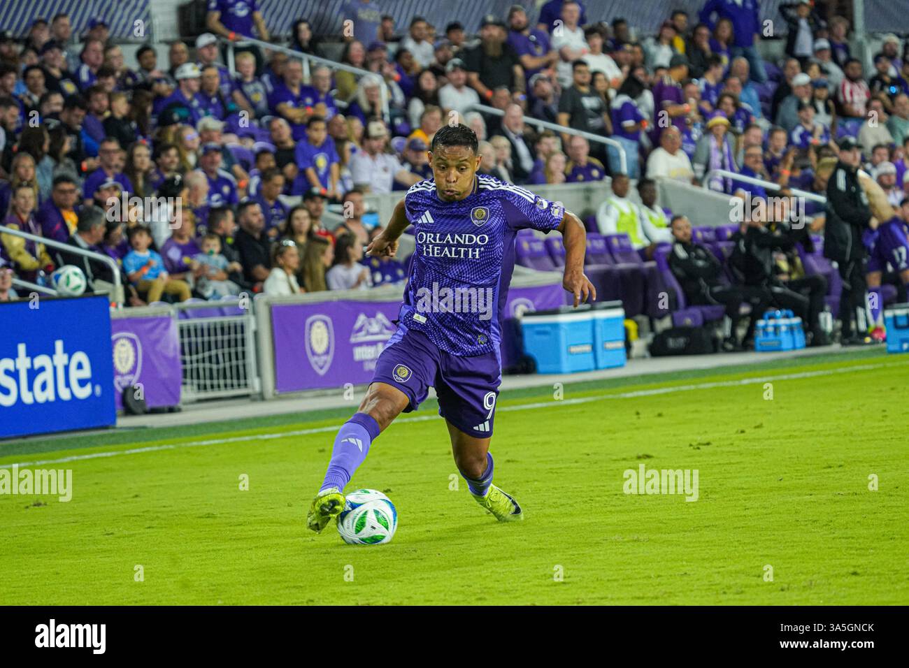 Orlando, Florida, USA, March 22, 2025, Orlando City SC player Luis ...