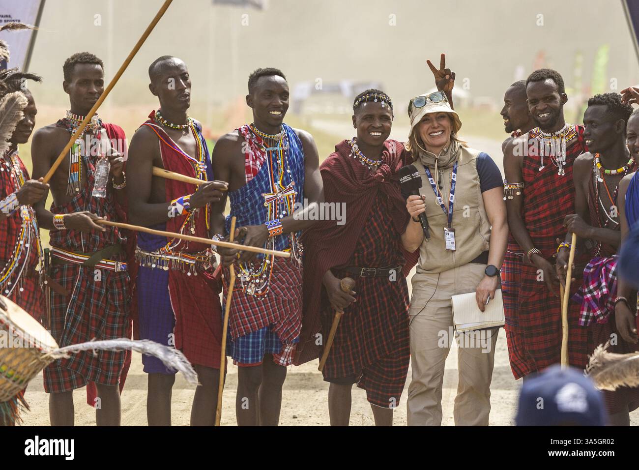 ambiance during the 2025 Safari Rally Kenya, 3rd round of the 2025 WRC ...
