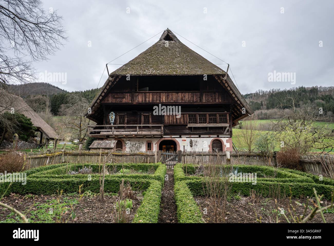Gutach, Germany. 23rd Mar, 2025. Exterior view of a building on the ...
