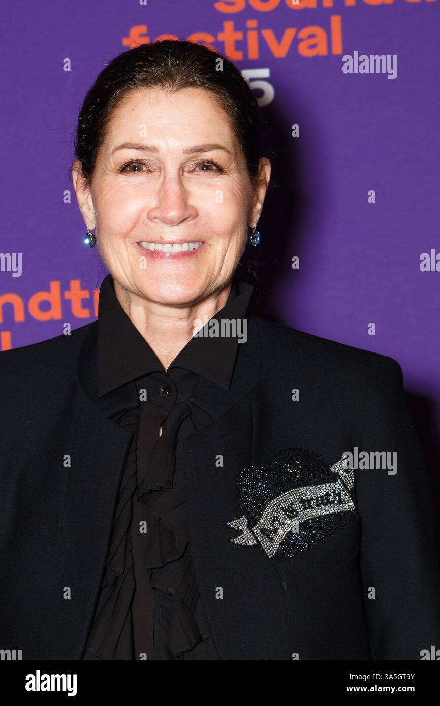 London, UK. 22 March 2025. Monica Mancini attends the London Soundtrack ...