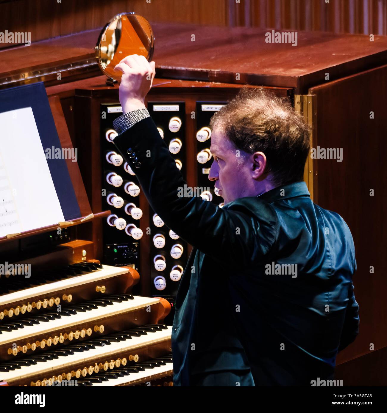London, UK. 22nd Mar, 2025. Stephen Barton photographed on stage during ...