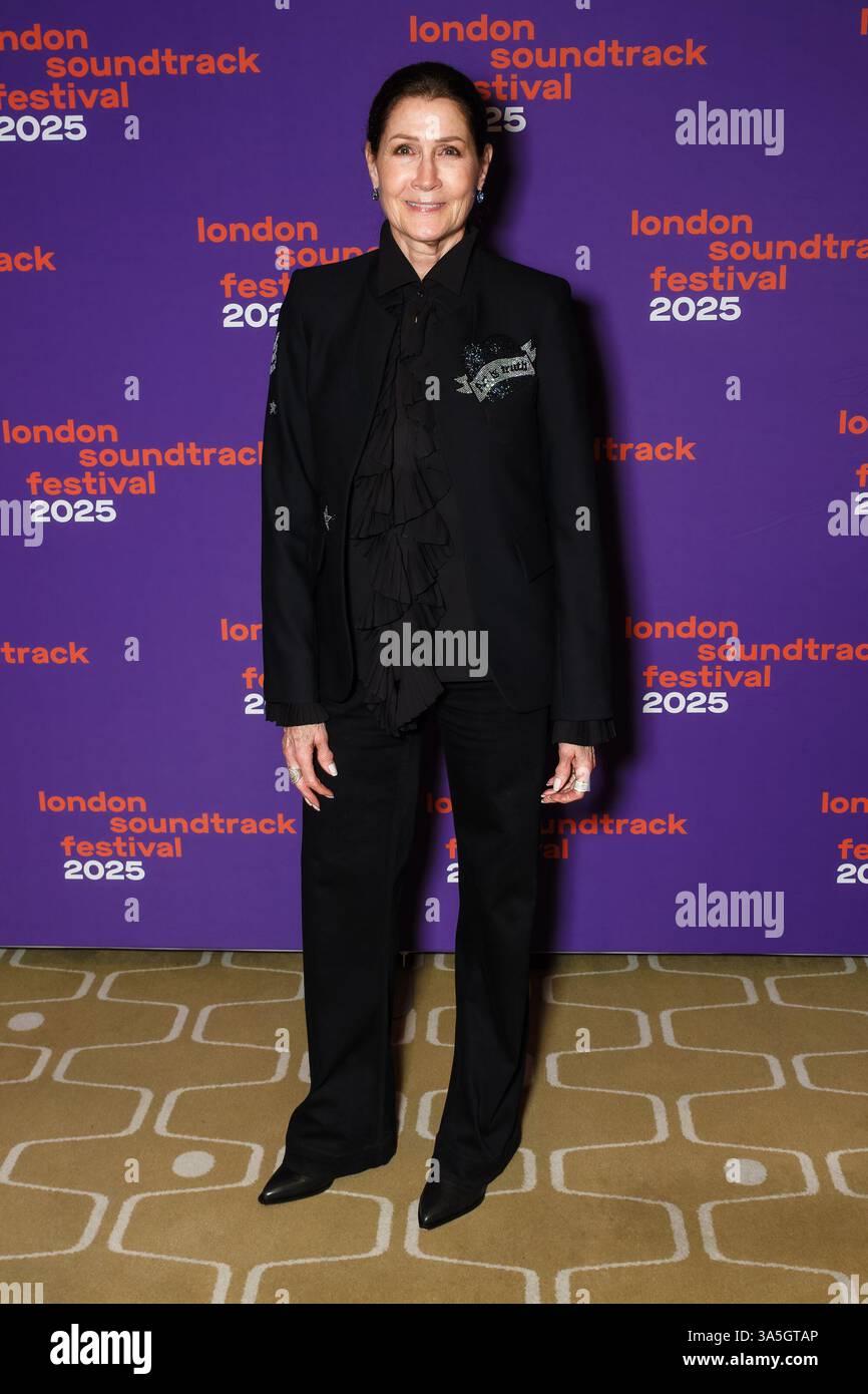 London, UK. 22 March 2025. Monica Mancini attends the London Soundtrack ...