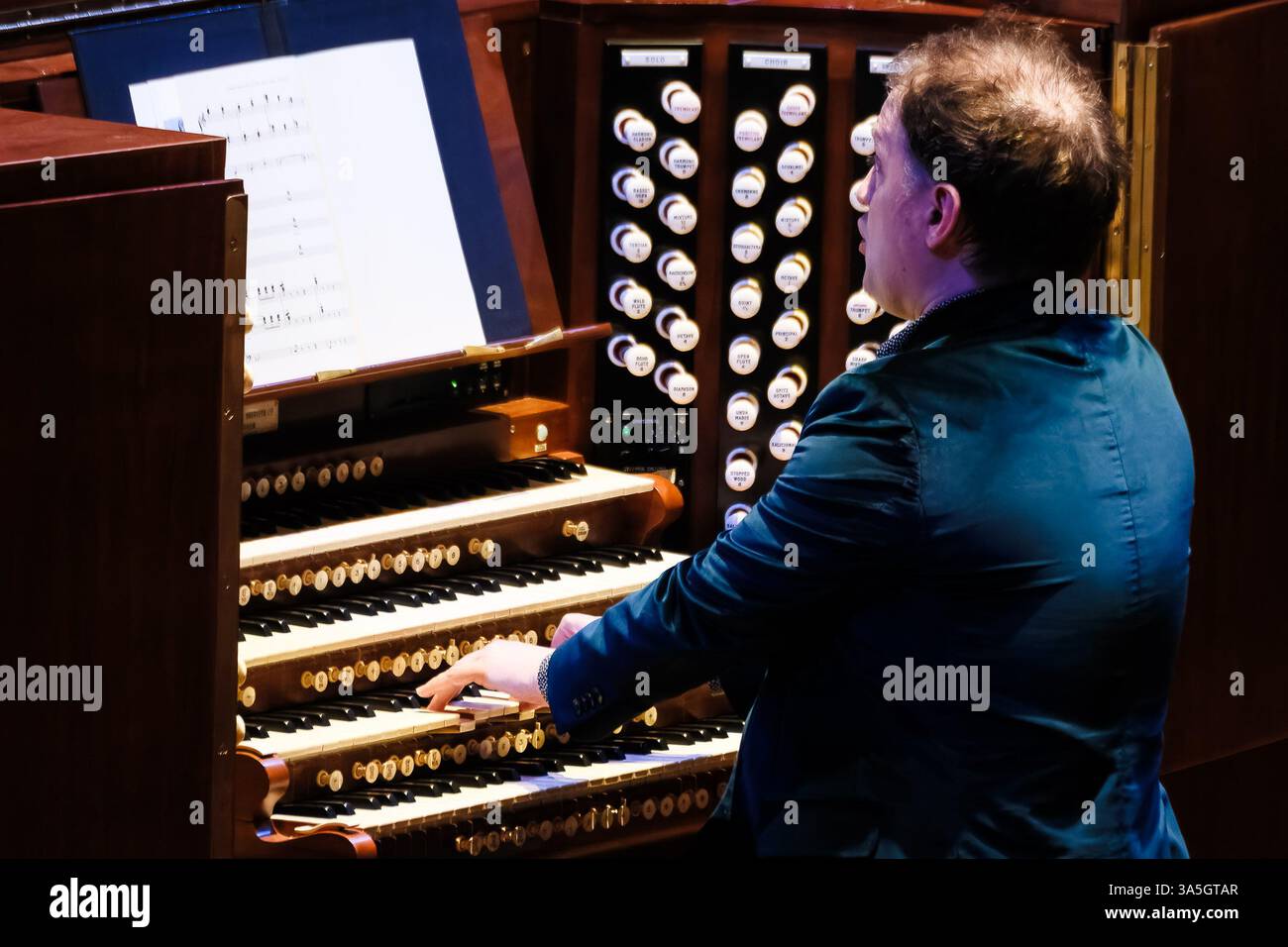 London, UK. 22nd Mar, 2025. Stephen Barton photographed on stage during ...