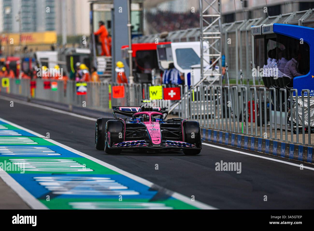 Shanghai, Shanghai, China. 23rd Mar, 2025. Jack Doohan (AUS) Alpine ...