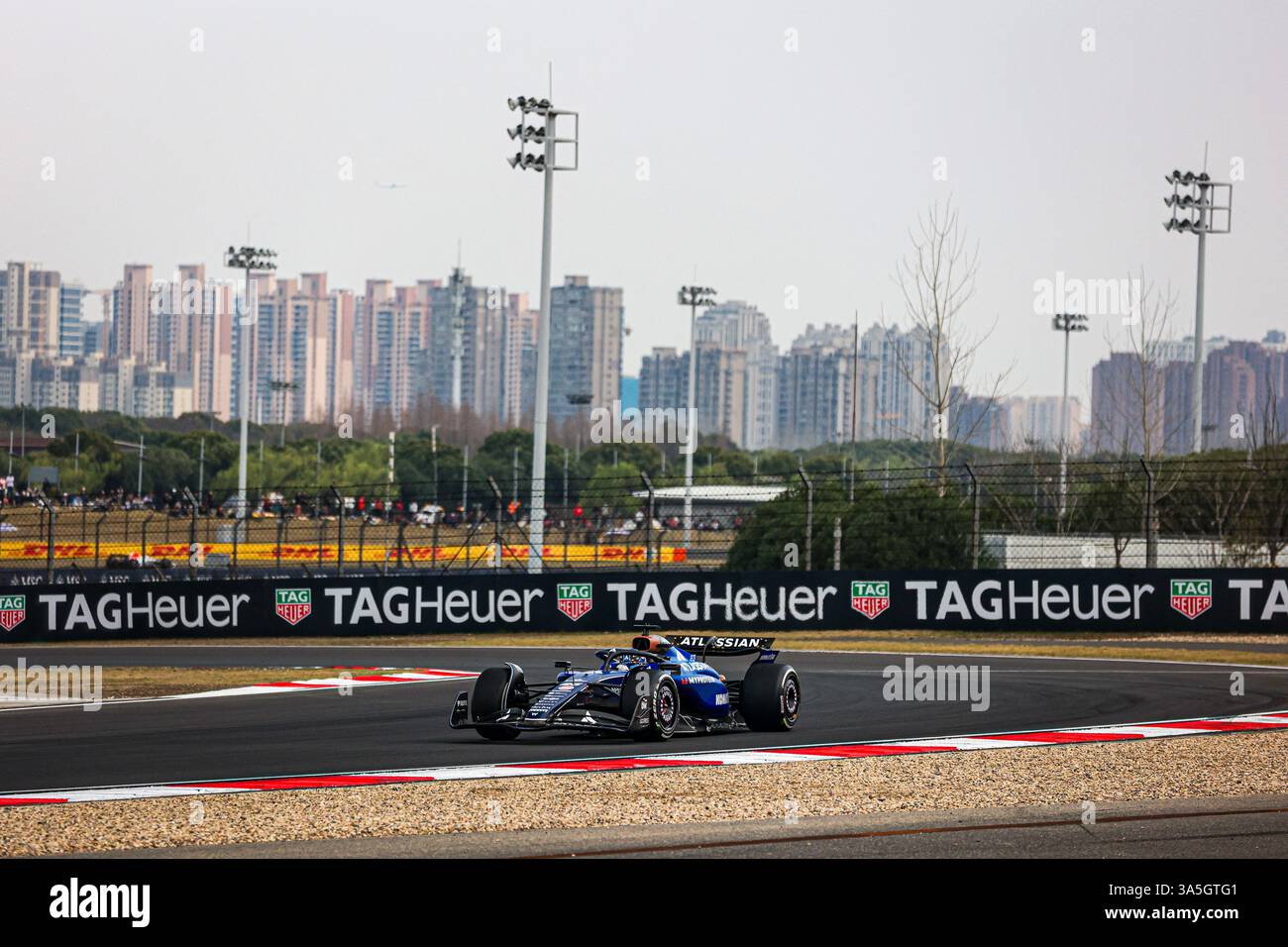 China, China. 23rd Mar, 2025. Alexander Albon (THA) - Williams Racing ...