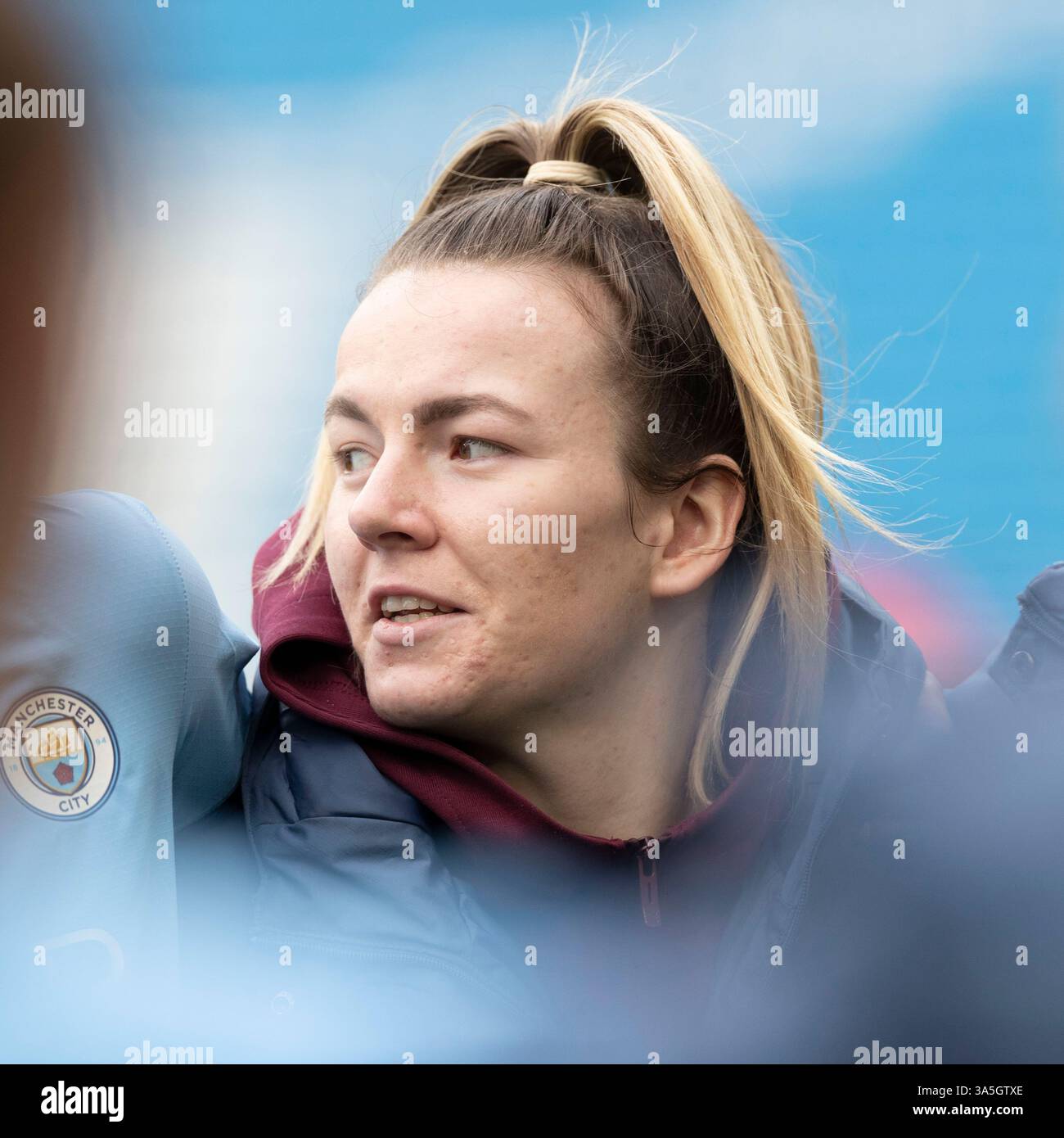 Lauren Hemp #11 of Manchester City W.F.C. during the Barclays FA Women ...