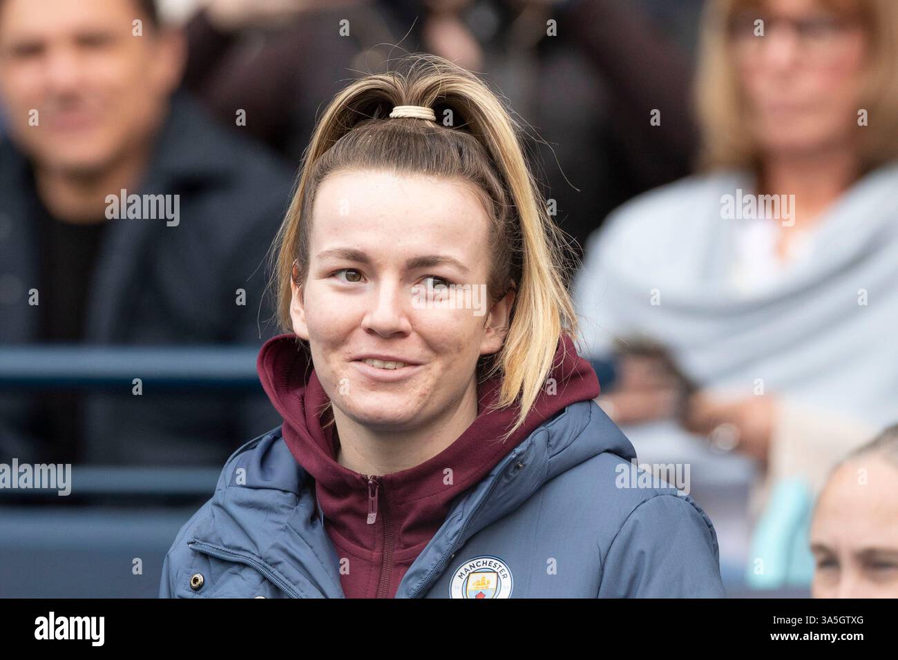 Lauren Hemp #11 of Manchester City W.F.C. during the Barclays FA Women ...