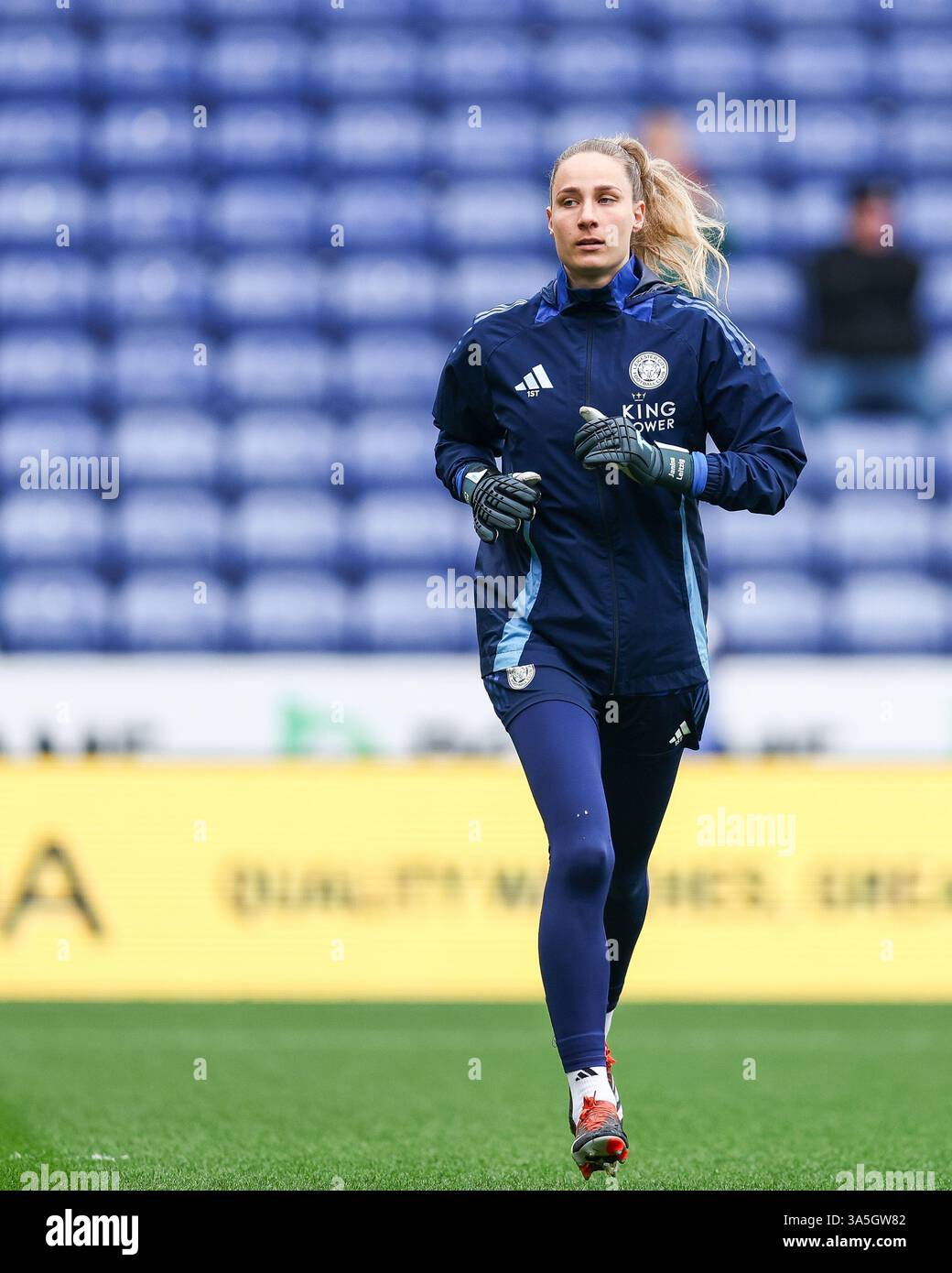 Leicester, UK. 23rd Mar, 2025. #1, goalkeeper Janina Leitzig of ...