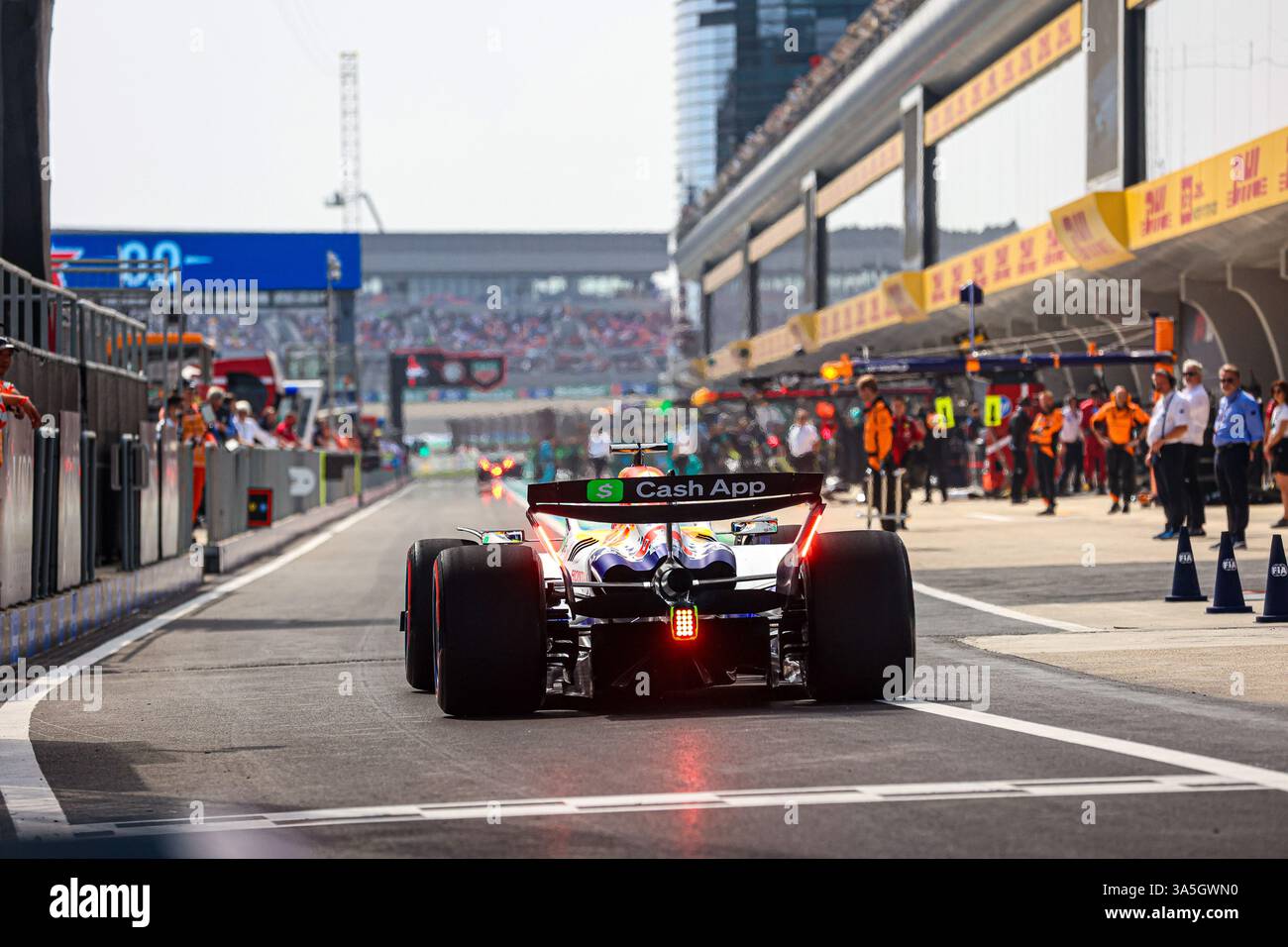 Shanghai, Shanghai, China. 23rd Mar, 2025. Yuki Tsunoda (JPN) - Visa ...