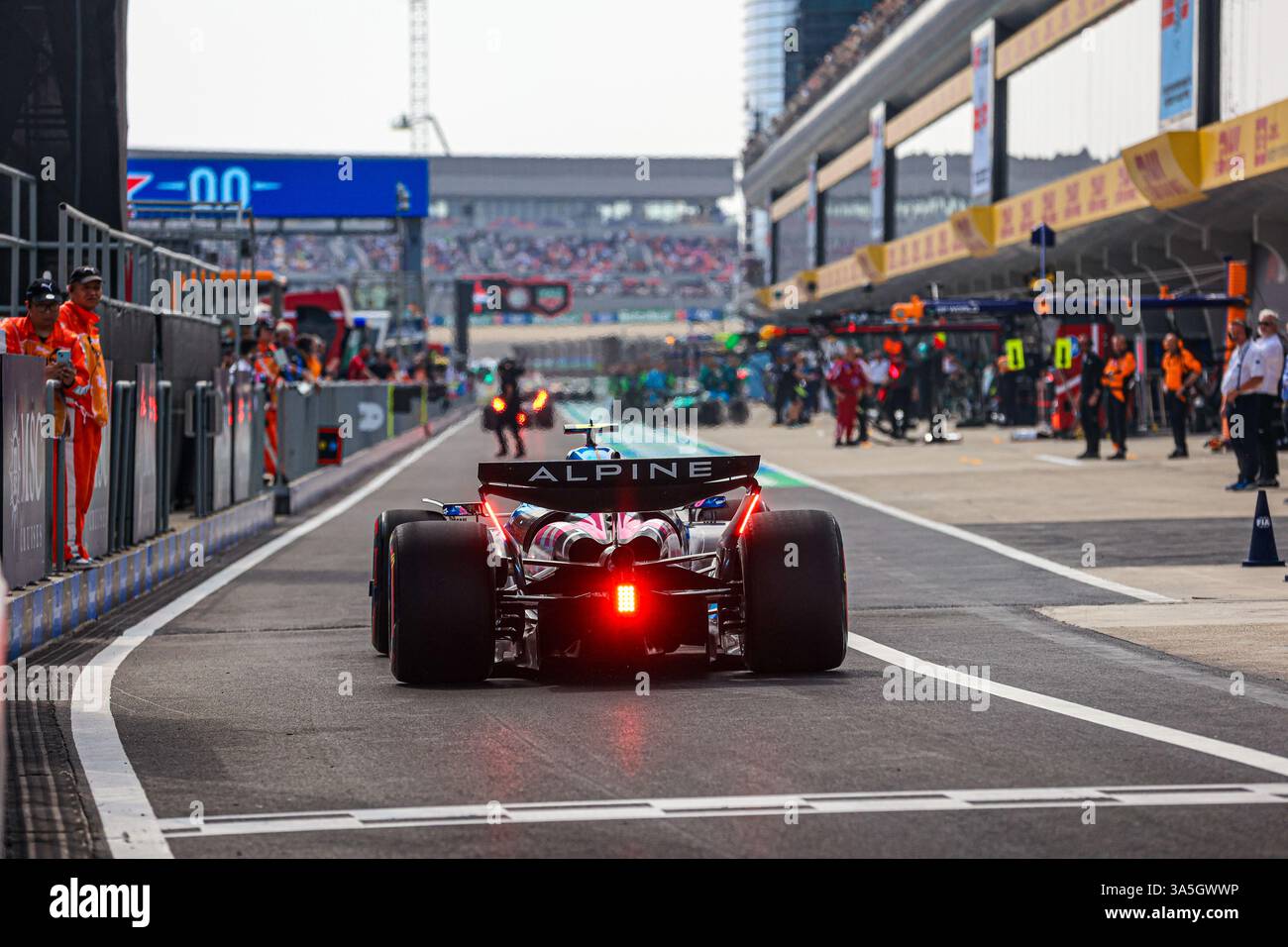 Shanghai, Shanghai, China. 23rd Mar, 2025. Jack Doohan (AUS) Alpine ...